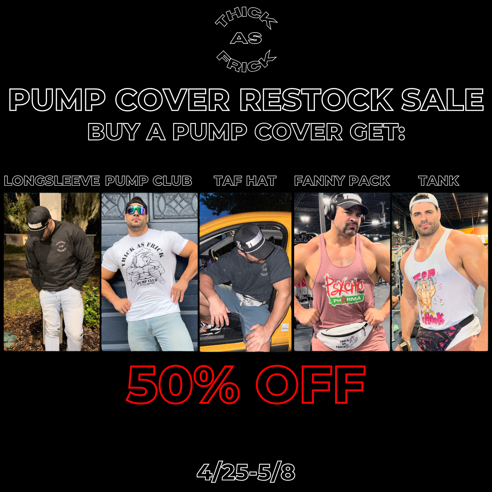 Thick as Frick Home of Eric Bugenhagen AKA Rick Boogs Official Merch